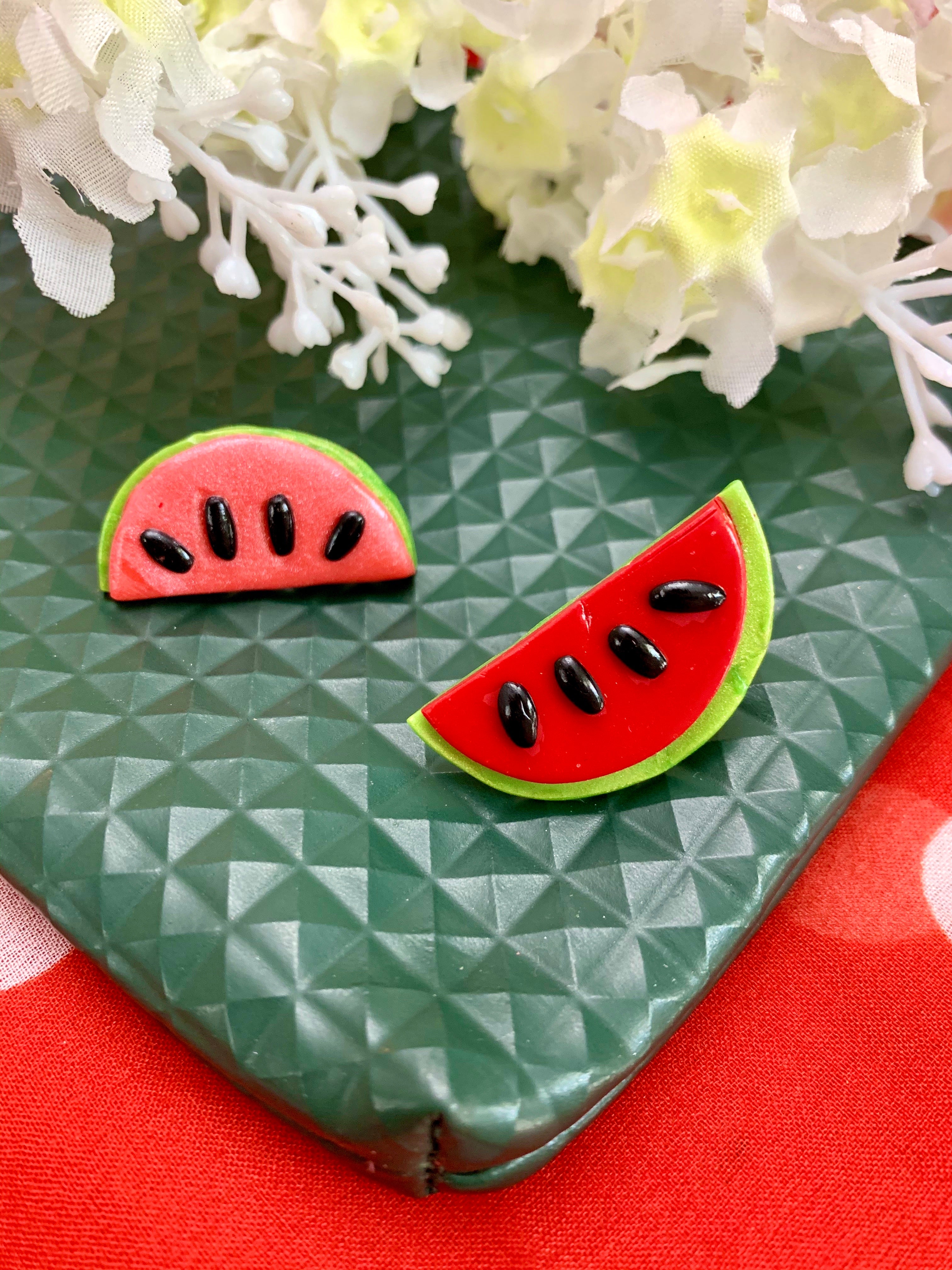 Watermelon Pins – Poly Clay Collection